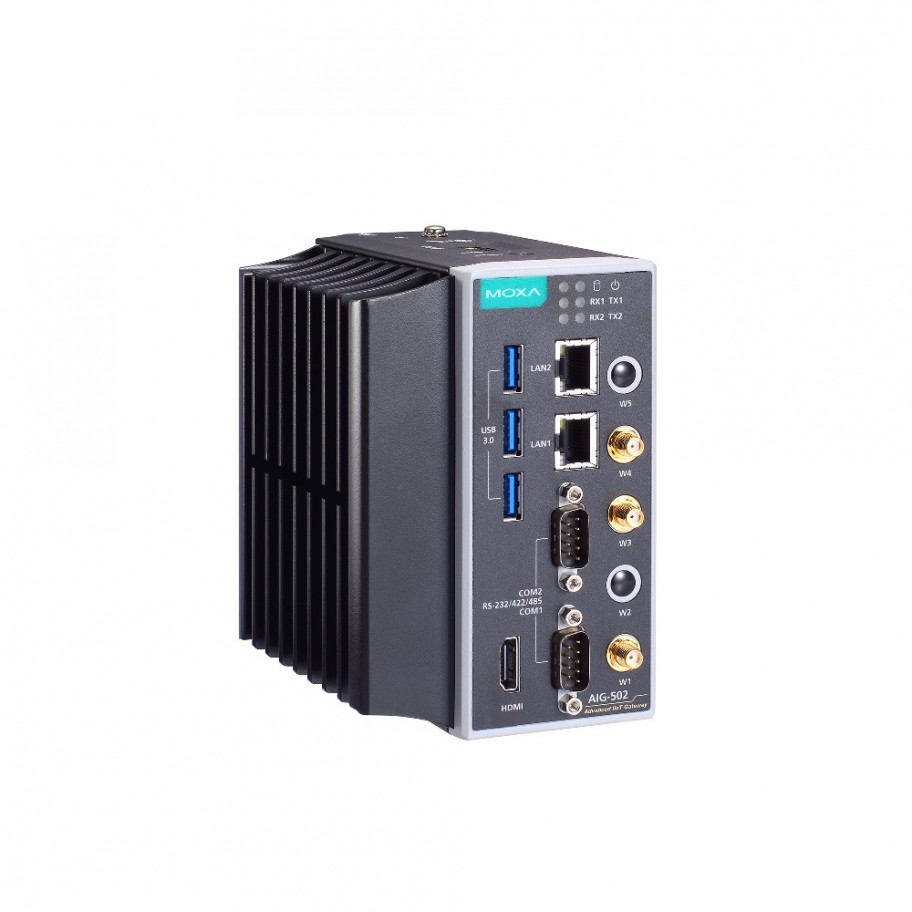 MOXA AIG-502-T-EU-AZU-LX Advanced IIoT Gateway Price in the Middle East | Easy World Automation